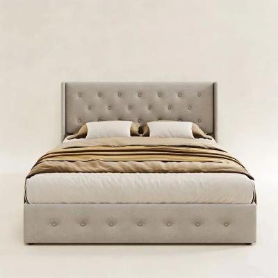 China Minimalist Button-Tufted Ottoman Bed for sale