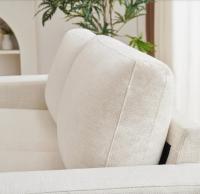 China Modern Minimalist Linen Fabric 2-Seater Sofa for Living Room for sale