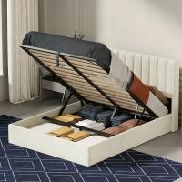 China Modern Home Bedroom Furniture Luxury Style Wooden King Size Bed for sale