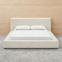 China Contemporary Upholstered Platform Bed with Underbed Storage for sale