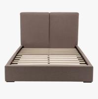China Modern Split Headboard Linen Bed for sale