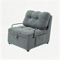 China Neutral-Tone Grey Teddy Bed for Versatile Home Interior Color Themes for sale