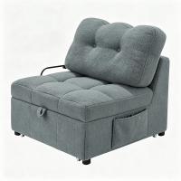 China Side-Storage-Pocket Sofa Bed for Household Small-Item Organization Needs for sale