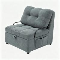 China Quick-Convertible Guest Bed with Large-Capacity Hidden Storage Box for sale