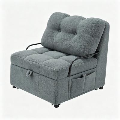 China Quick-Convertible Guest Bed with Large-Capacity Hidden Storage Box for sale