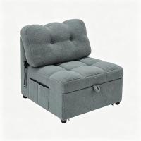 China Quick-Convertible Guest Bed with Large-Capacity Hidden Storage Box for sale