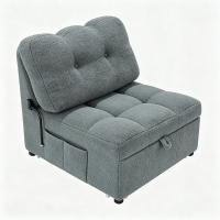China Quick-Convertible Guest Bed with Large-Capacity Hidden Storage Box for sale