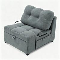 China Modern Curved-Back Teddy Fleece Bed for Stylish Home Aesthetic Designs for sale