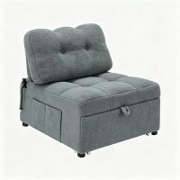 China Modern Curved-Back Teddy Fleece Bed for Stylish Home Aesthetic Designs for sale