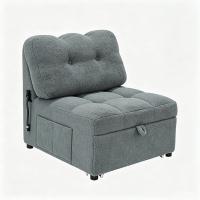 China Modern Curved-Back Teddy Fleece Bed for Stylish Home Aesthetic Designs for sale