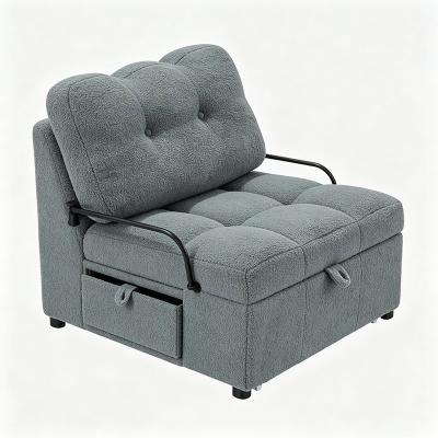China Ergonomic Curved Seat Sofa Bed with Storage for Body-Fitting Comfort for sale