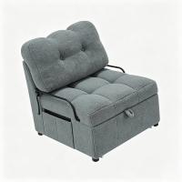 China Ergonomic Curved Seat Sofa Bed with Storage for Body-Fitting Comfort for sale