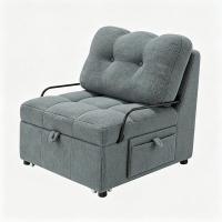 China Ergonomic Curved Seat Sofa Bed with Storage for Body-Fitting Comfort for sale