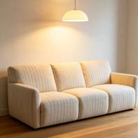 China High-End Light Luxury Genuine Leather Sectional Sofa for Large Flat Living Rooms, Trendy and Stylish Furniture for sale