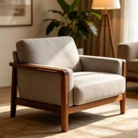 China Small Straight Sofa for Rental Apartments, Removable and Washable, Wear-Resistant, Space-Saving Home Sofa for sale