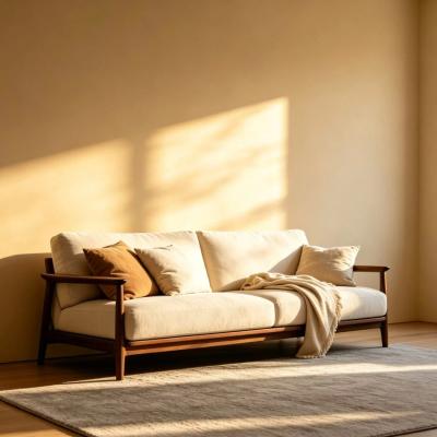 China Extended L-Shaped Chaise Lounge Sofa for Large Flat Living Room, Soft Sofa for Multiple People to Sit for Long Periods for sale