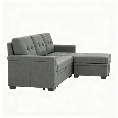 China Side Arm Storage Cup Holder Foldable Sofa Bed for Downtown Tiny Apartments for sale