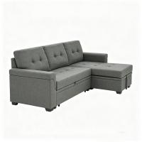 China Micro Apartment Optimized Tufted Sleeper Sofa Bed for City Center Residences for sale
