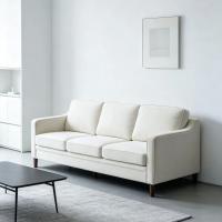 China Durable Wear Resistant Fabric Three Seater Sofa for Household Long Term Daily Usage Needs for sale