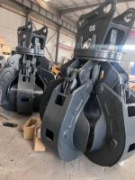 China 20ton Excavator orange peel Grapple for Kobelco SK220 SK250 Hitachi ZX210 210-3 for sale