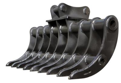 China 1 - 40ton Excavator Attachment Forestry Root Rake  OEM Available for sale