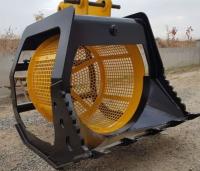 China VOLVO EC290 EC290B EC350D Excavator Attachment / Excavator Screening Bucket for sale