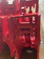 China Caterpillar Cat 307, 308 Attachment 20t Excavator Quick Coupler Double Lock Hydraulic Mechanical for sale
