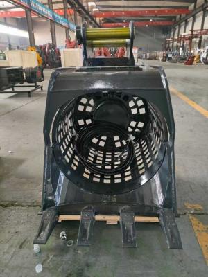 China Excavator Attachment / Excavator Rotary Screening Bucket For CAT KOMATSU VOLVO SANY for sale