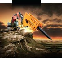 China Noise Level 85 to 100 DB Excavator Rock Breaker Featuring 155 Mm Chisel Diameter and 2810 Mm Length for Material Breaking for sale