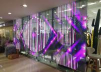 China 5500nit P3.91 See Through Led Display , 3840HZ Shopping Mall Led Display for sale