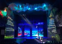 China Ultra Slim SMD2525 7.81mm Transparent LED Display Rental Installation for sale