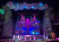 China Ultra Slim SMD2525 7.81mm Transparent LED Display Rental Installation for sale