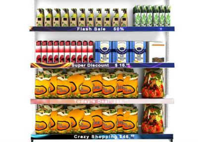 China Supermarket 800nits Shelf Led Display , 768*64mm P2 Indoor Led Display for sale