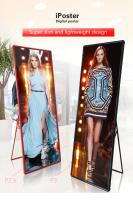 China Full Color 640*1920mm 3840HZ LED Poster Display For Hotel Restaurant for sale