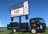 China Energy Saving  6.67mm  Mobile Truck LED Display 1280*960mm Cabinet Size for sale