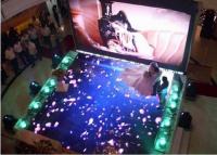China Interactive SMD2727 6.25mm Portable Disco Dance Floor Energy Saving for sale