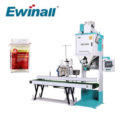 China DCS-50FE2 Great Auto Rice Packing Machine CE Bean Packing Scale Stable Sewing for sale