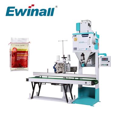 China DCS-50FA1 Ewinall Automatic Rice Packing Machine Bean Grain Nut Food Weighing for sale