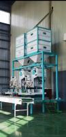 China Peanuts Plastic Pellets Rice Packing Machine 2.5 - 50KG Touch Screen Operation for sale