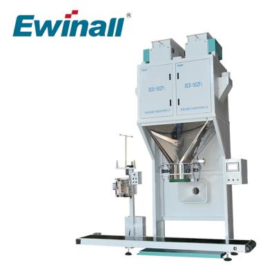 China Corn Fiber Wheat Flour Powder Packing Machine Ewinall DCS-50ZF2 for sale