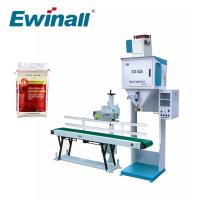 China Ewinall DCS-15ZA1 Small Rice Packing Bagging Machine For Granular Bean Sugar 1kg 3kg 4kg 15kg for sale