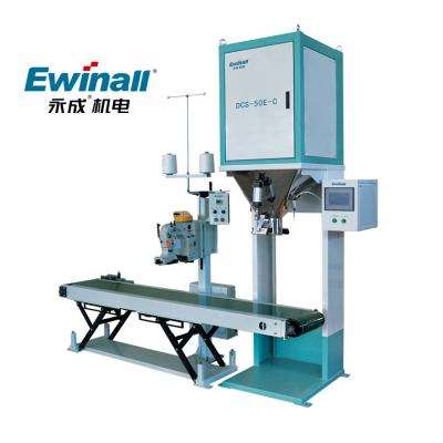 China Quantitative Packing Machine DCS-50E-C,Suitable For Rice, Mung Beans, Soybeans, Feed, Plastic Particles, Etc. for sale