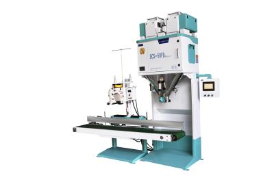 China 5kg Rice Semi Automatic Weighing And Filling Machine Touch Screen Antiacid for sale