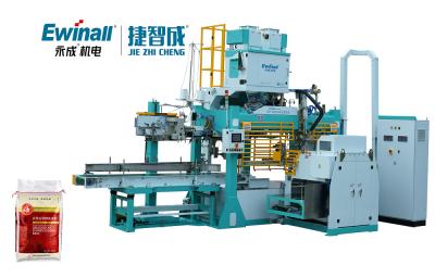 China 25kg 7KW Fully Automatic Flour Packing Machine Bagging Systems EWINALL Three Phase for sale