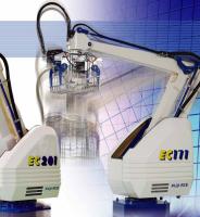 China Pail 4 Axis 4KVA Robotic Bag Palletizer Machine 1000 Bags / Hour for sale