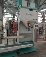 China Rice Packing Machine 5 - 50kg High Speed Conveyor Automatic Lifting for sale