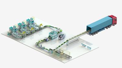 China Palletizing Carton Automated Packaging Lines Servo Motor ODM for sale