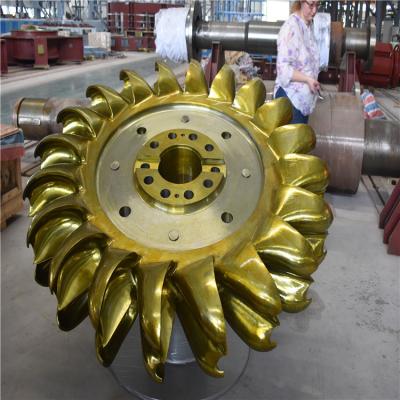 China Customized water turbine runner for hydro turbine for sale