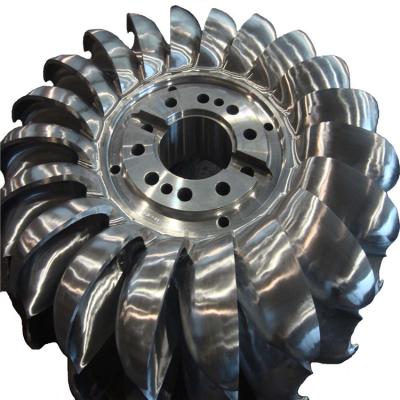 China High Efficiency Stainless Steel Pelton Turbine Runner/Pelton Wheel for Hydropower Project for sale