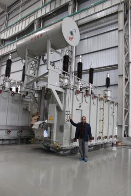 China 132kV 110kV three phase oil immersed voltage power for sale